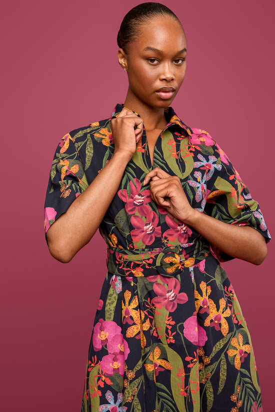Rachel Dress in Orchid – Mixed by Nasrin